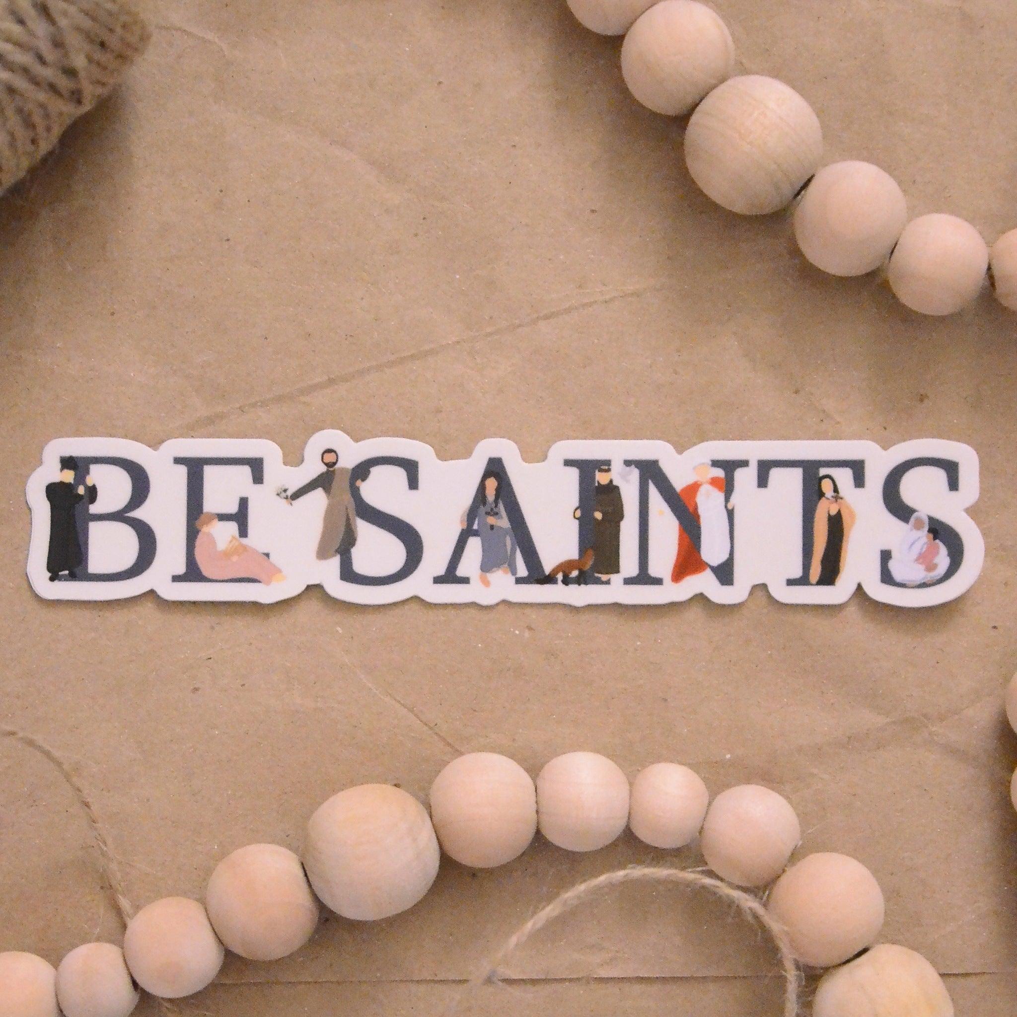 Catholic Stickers – Saint Clare and Francis