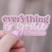 Everything is Grace St. Therese Sticker – Saint Clare and Francis